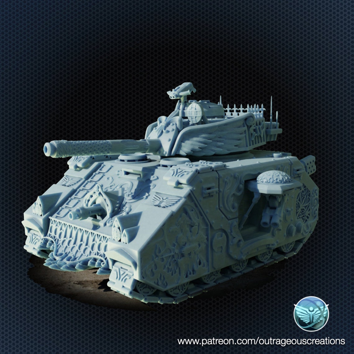 Battle Nun Assault Tank - Tabletop / Pathfinder / Dungeons & Dragons ...