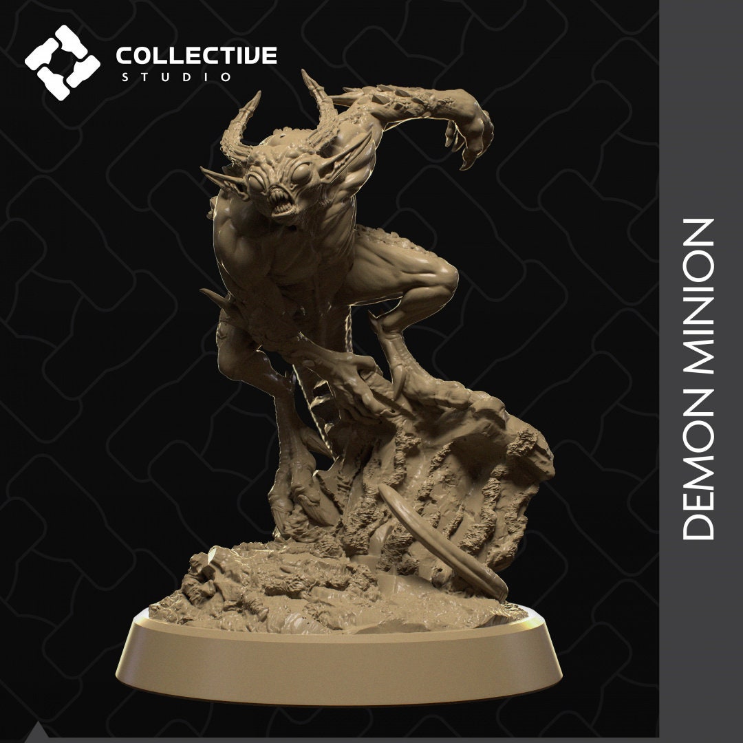 Demon Minion- Tabletop / Pathfinder / Dungeons & Dragons Dnd / Fantasy ...