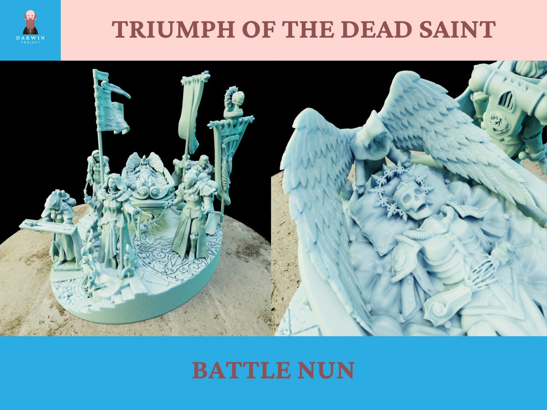 Triumph of the Dead Saint Tabletop / Pathfinder / Dungeons & Dragons Dnd / Fantasy Wargame - Etsy