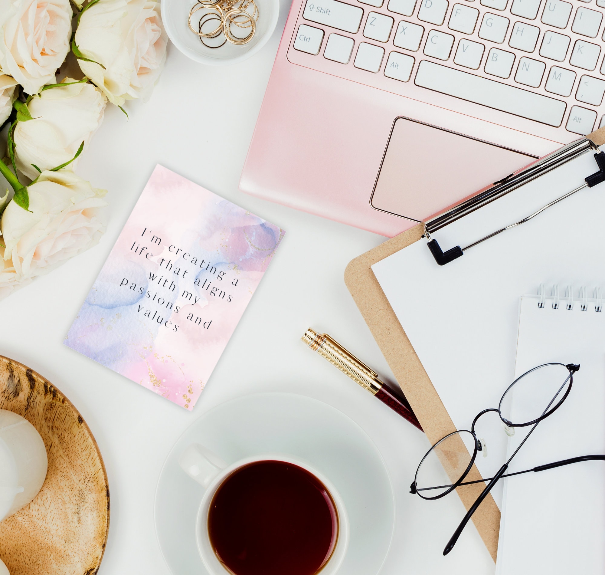 30 Digital Motivation Affirmation Cards, Positive Self Talk Deck ...