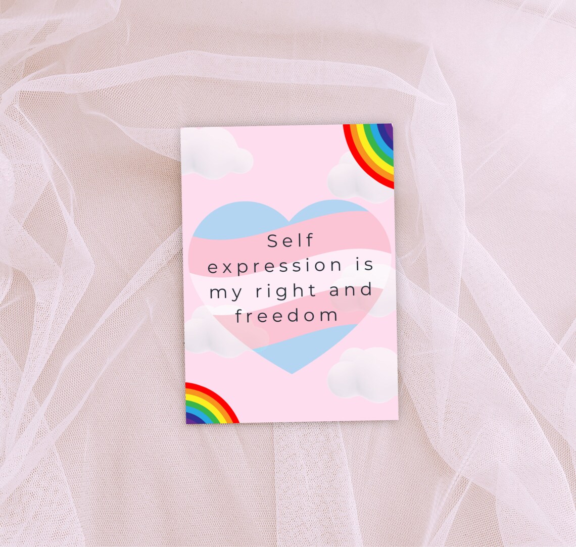 30 Digital Trans Affirmation Cards, Gender Affirmations Deck, LGBTQ+ ...