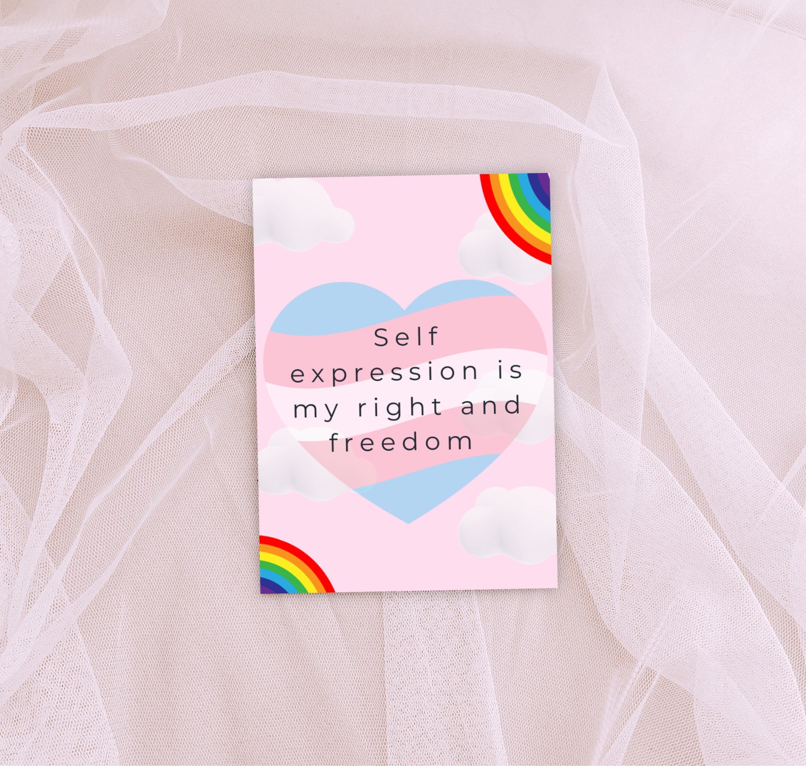 30 Digital Trans Affirmation Cards, Gender Affirmations Deck, LGBTQ+ ...