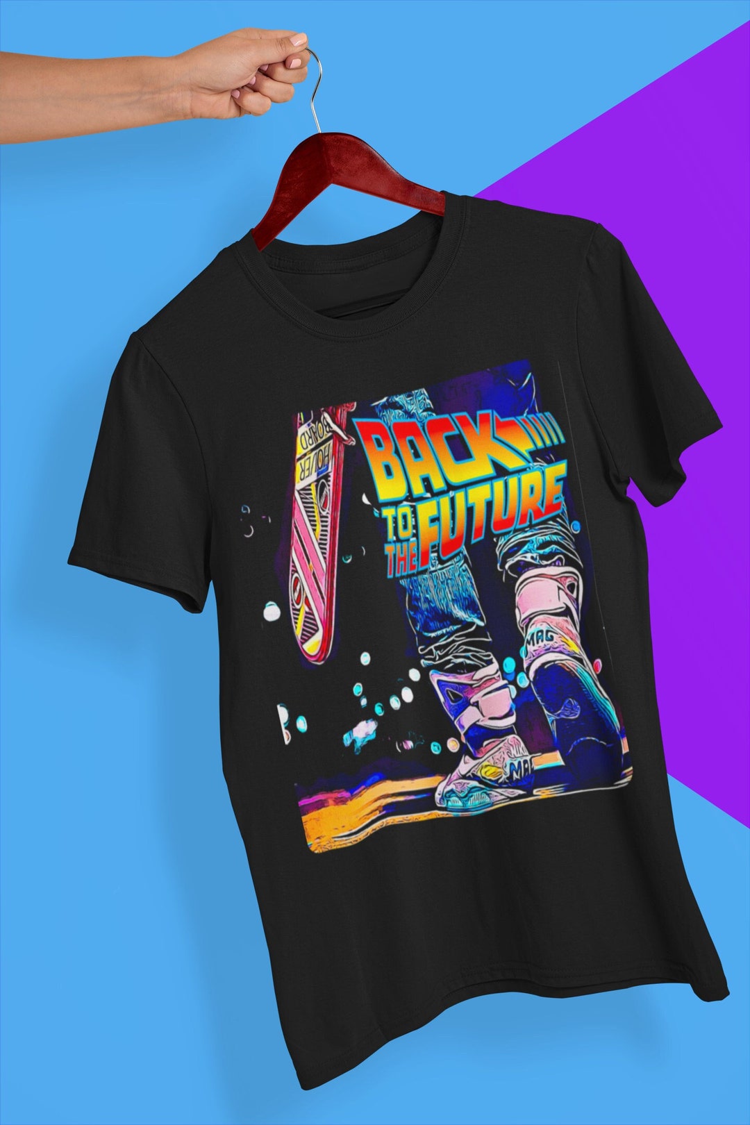 Back to the Future Poster Style Soft T Shirt, Back to the Future Movie ...