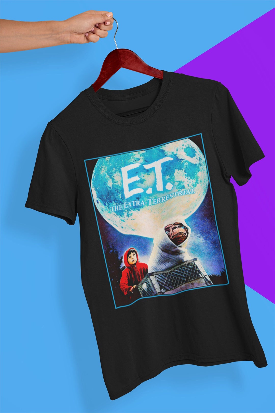 E.T. the Extra-terrestrial Shirt E T T-shirt E.T. the - Etsy