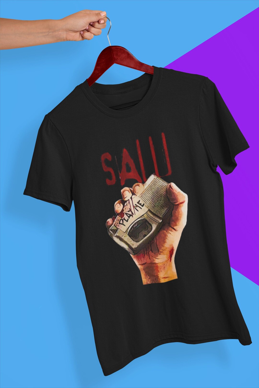 Saw Movie Soft T-shirt Saw Movie Poster T Shirt Gift for - Etsy
