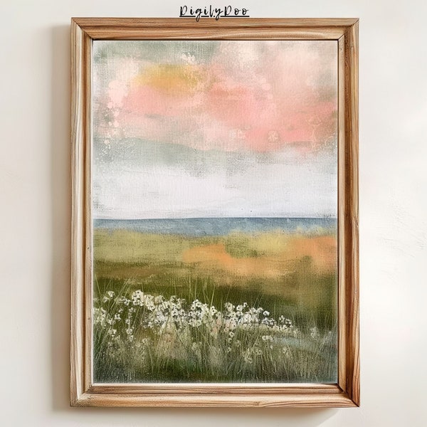 Landscape Art Printable - Etsy