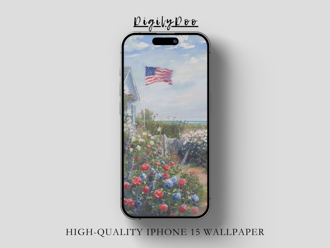 IPhone 15 Wallpaper 4th of July Phone Background Independence Day ...