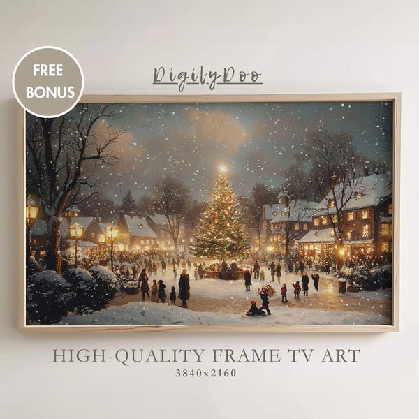 55 Frame Tv Art Winter - Etsy UK