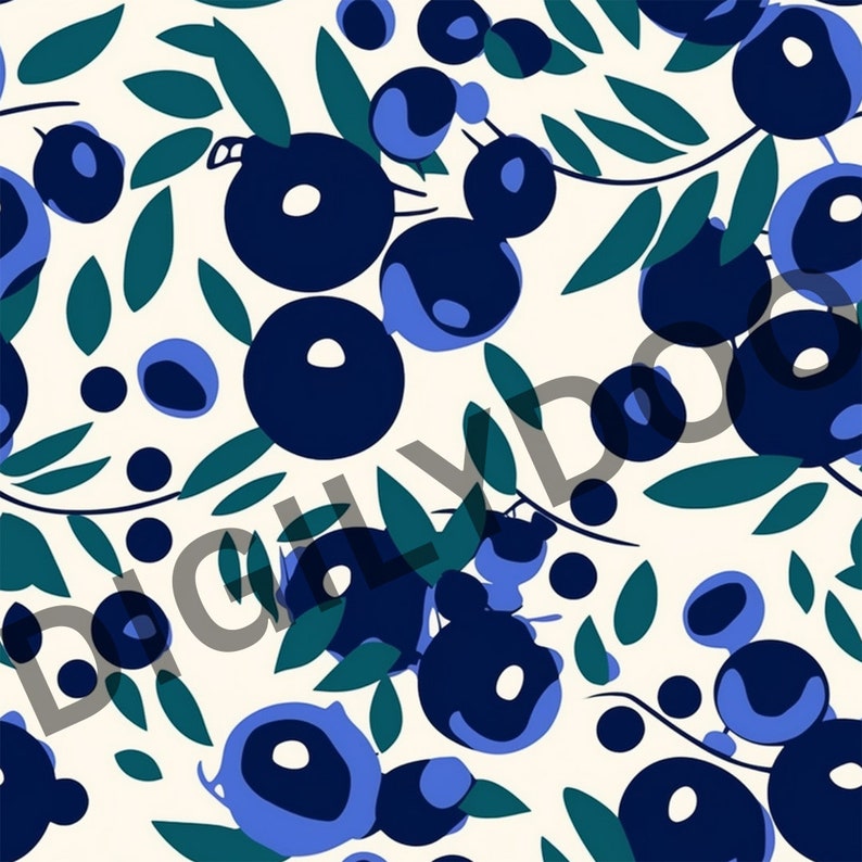 Fruits Digital Paper Fruits Seamless Pattern Fruit Prints - Etsy