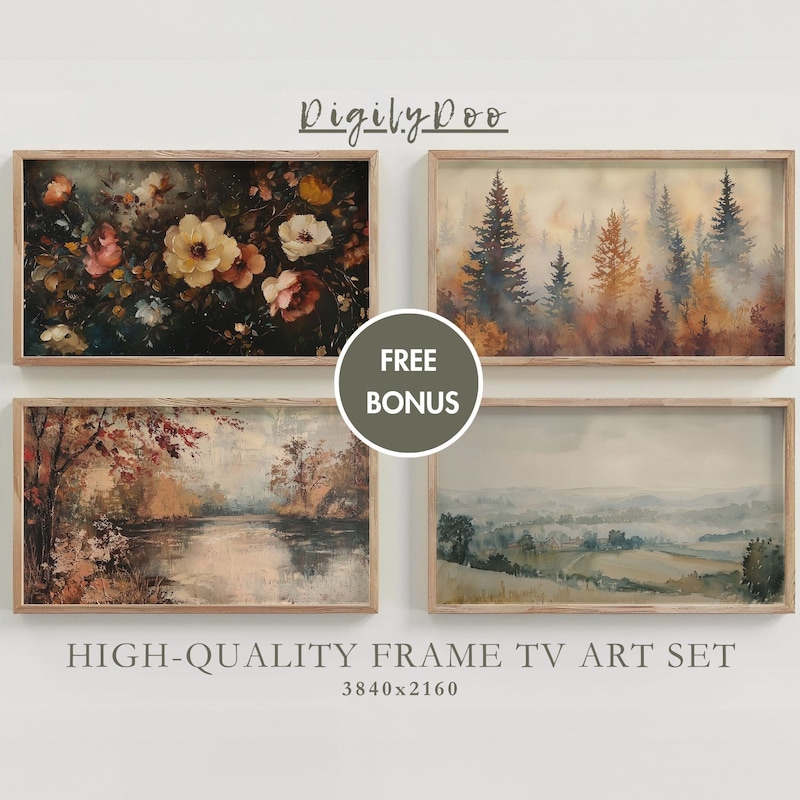 Frame Tv Art Fall - Etsy