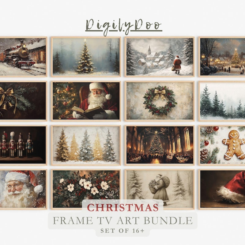 Holiday Art for Canvas Tv - Etsy