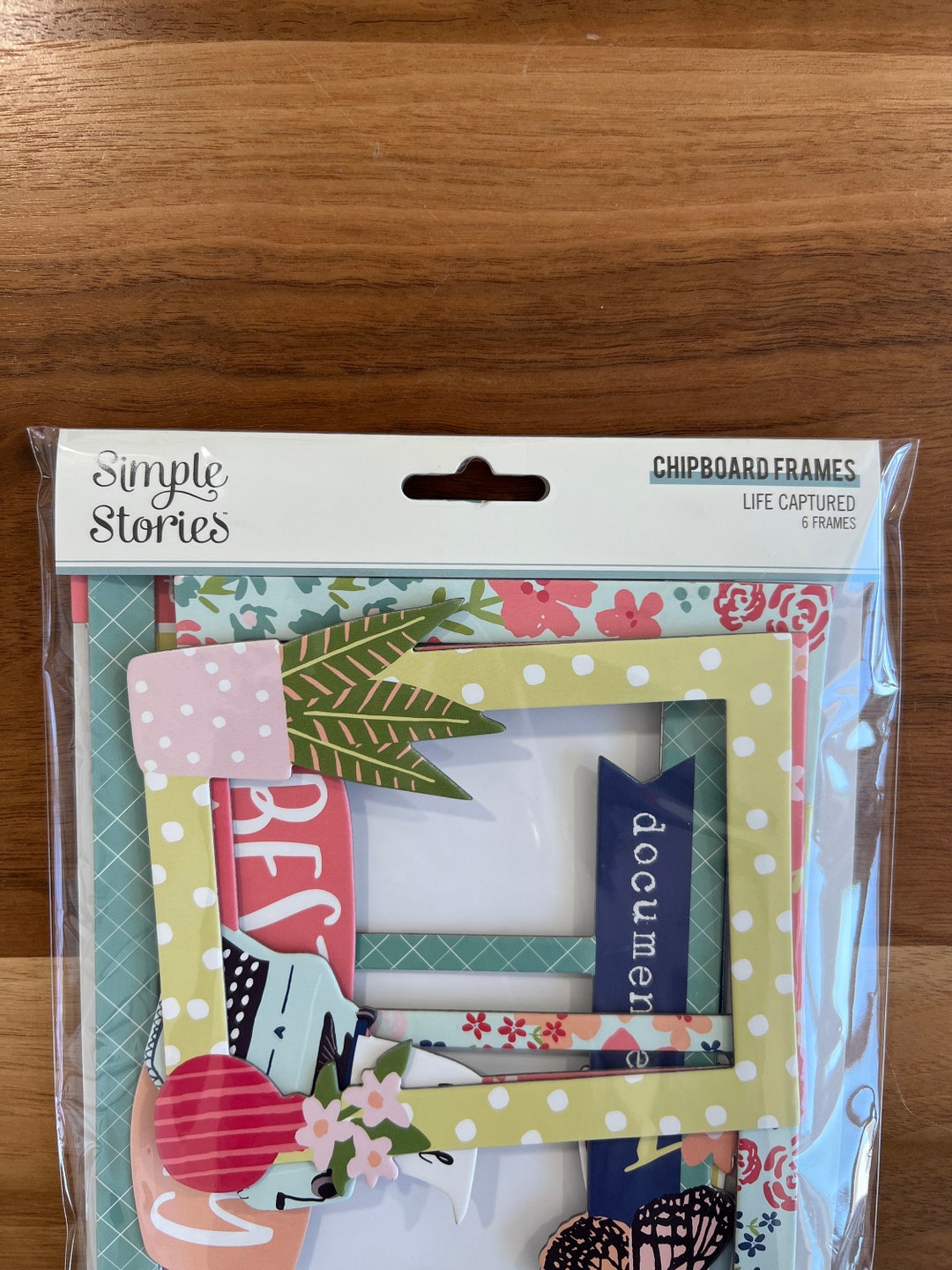 Simple Stories Life Captured Collection Chipboard Frames - Etsy