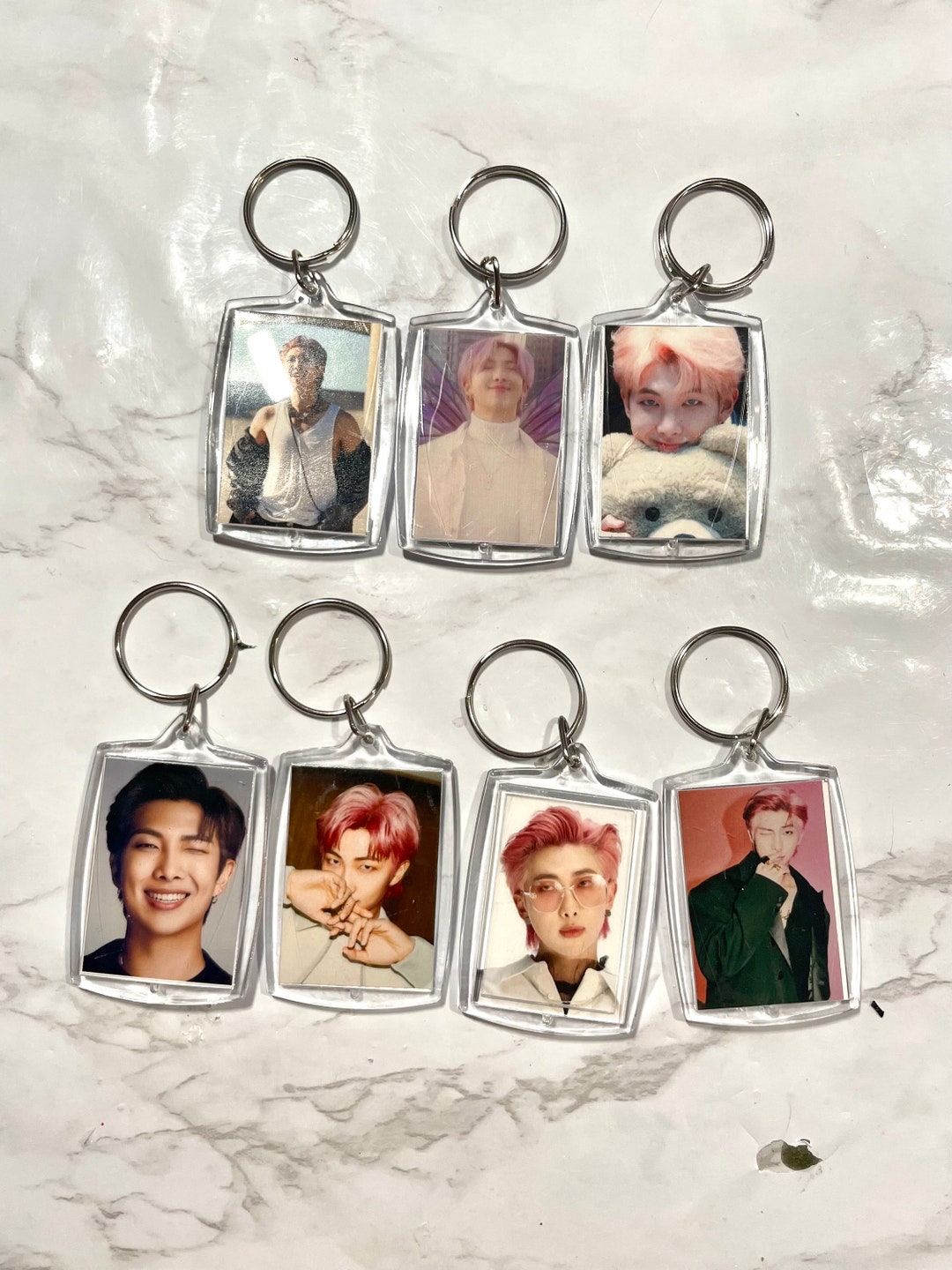 BTS RM Mini Keychain Bangtan Boys Pick Your Favorite - Etsy
