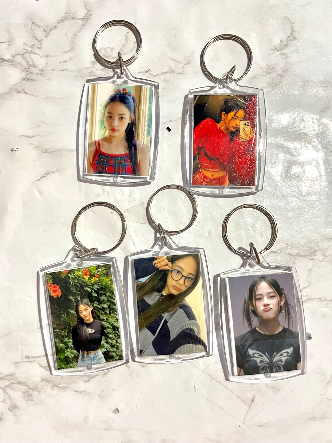 Minji New Jeans Mini Keychain Choose Your Favorite Kpop Keychain Kpop ...