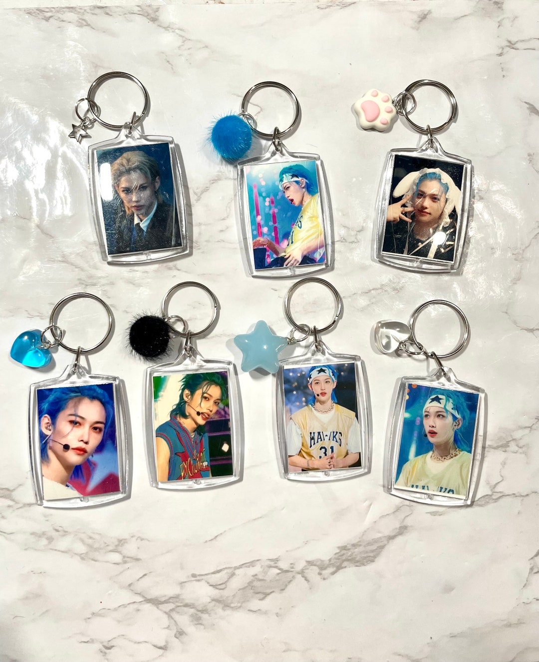 Stray Kids Felix Mini Keychain 5 Star Choose Your Favorite - Etsy