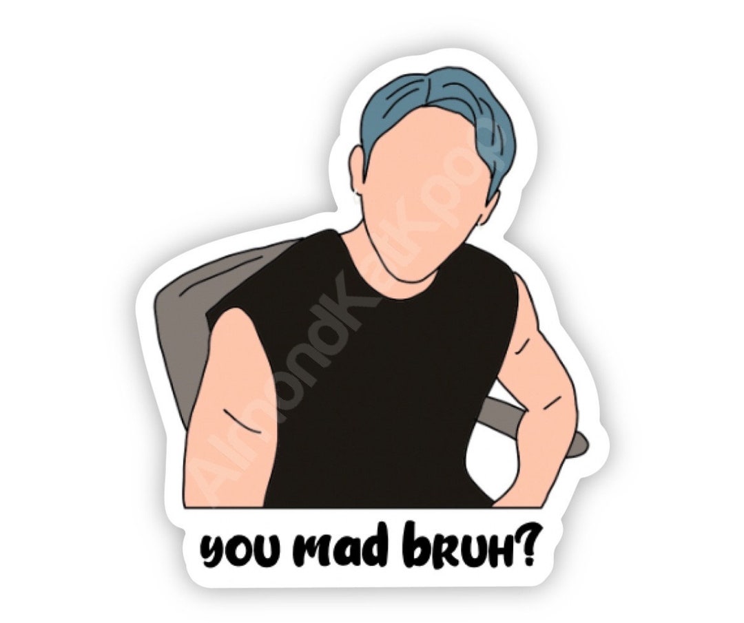 Chan You Mad Bro Sticker Stray Kids Sticker Kpop Memes - Etsy