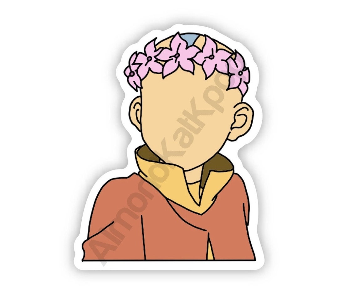 Aang Sticker Avatar the Last Airbender Avatar Animation Gift - Etsy