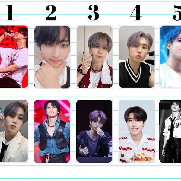 Han Jisung Photocards - Etsy