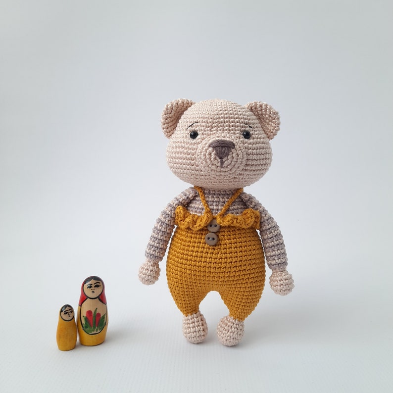 Crochet Bear Pattern: Amigurumi Animal Toy (PDF) - Etsy