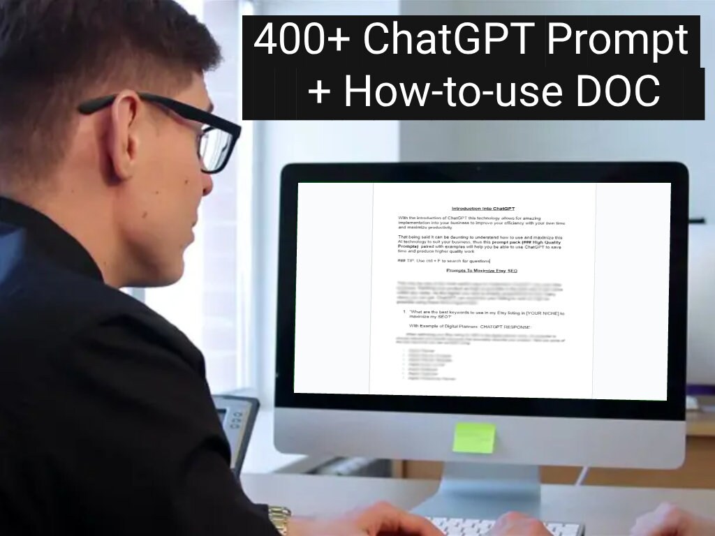 Chatgpt Prompts Pack, Over 400 Chatgpt Prompts Ready to Use, Best ... Chatgpt Prompts Pack, Over 400 Chatgpt Prompts Ready to Use, Best ...