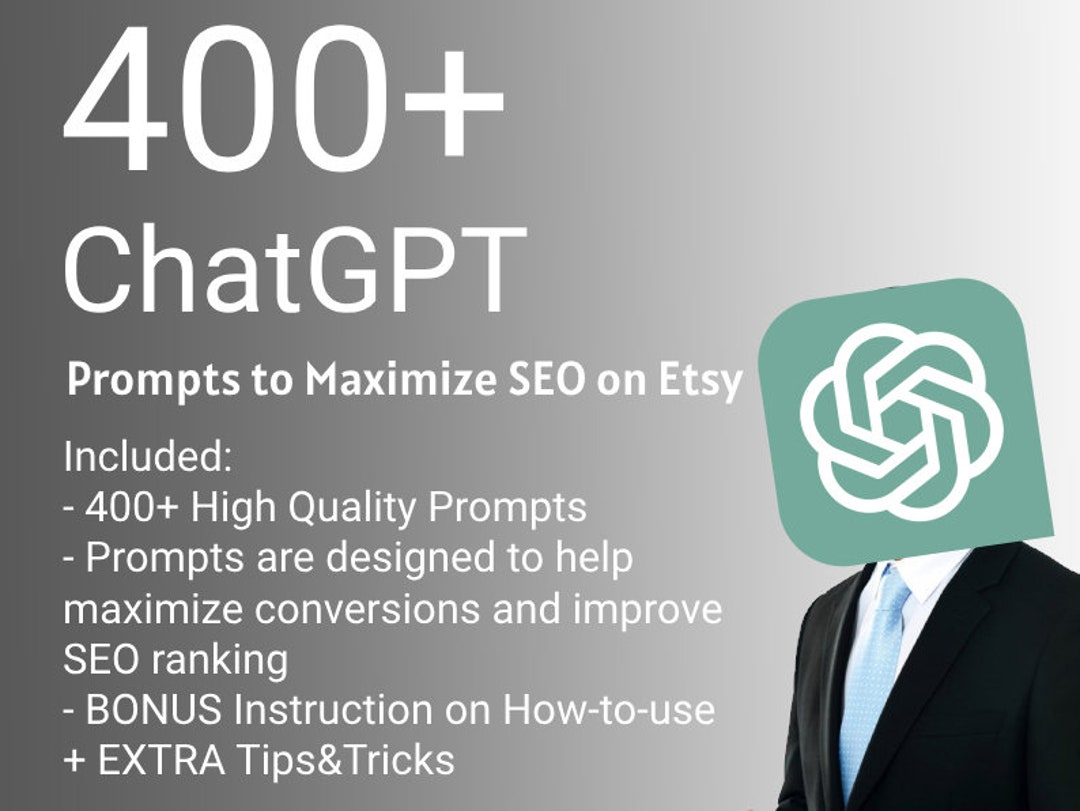 Chatgpt Prompts Pack, Over 400 Chatgpt Prompts Ready to Use, Best ...