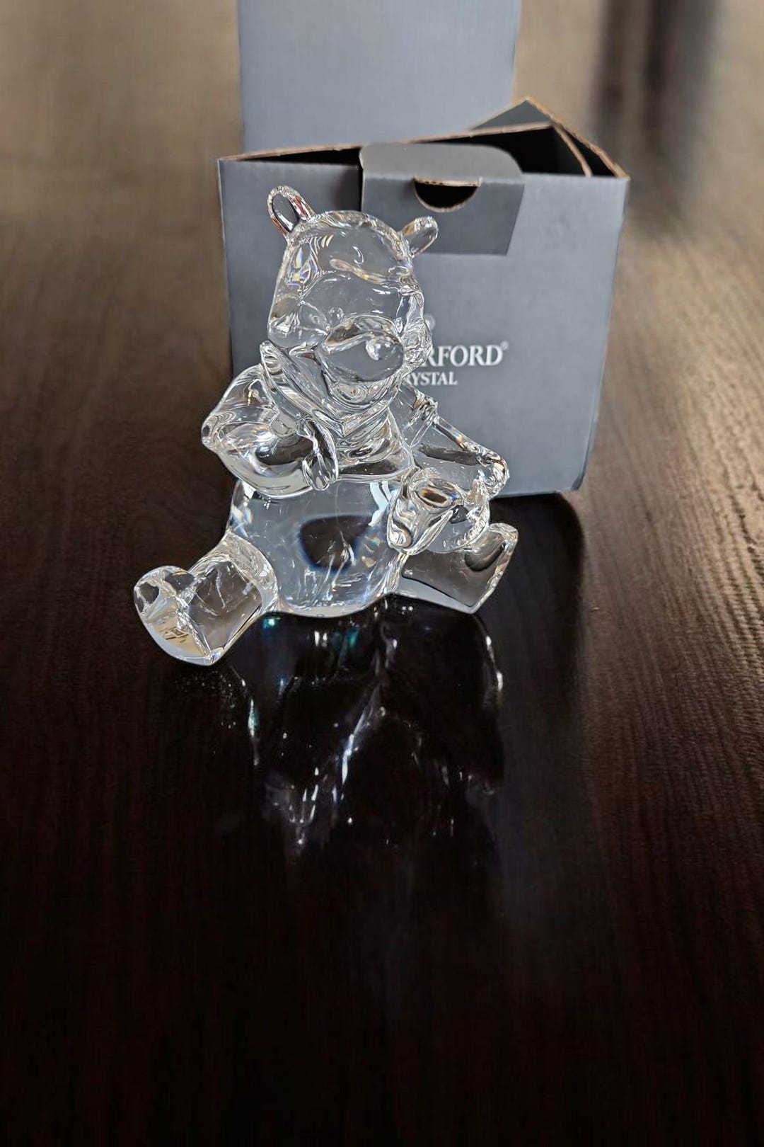 Waterford Disney Crystal Collection Winnie the Pooh Bear 24% Lead Made ...