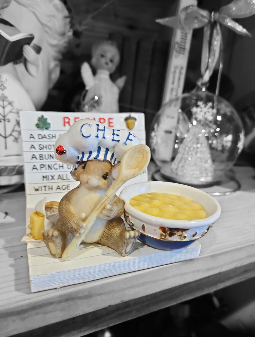 Charming Tails what's Cookin Dean Griff Chef Mouse - Etsy