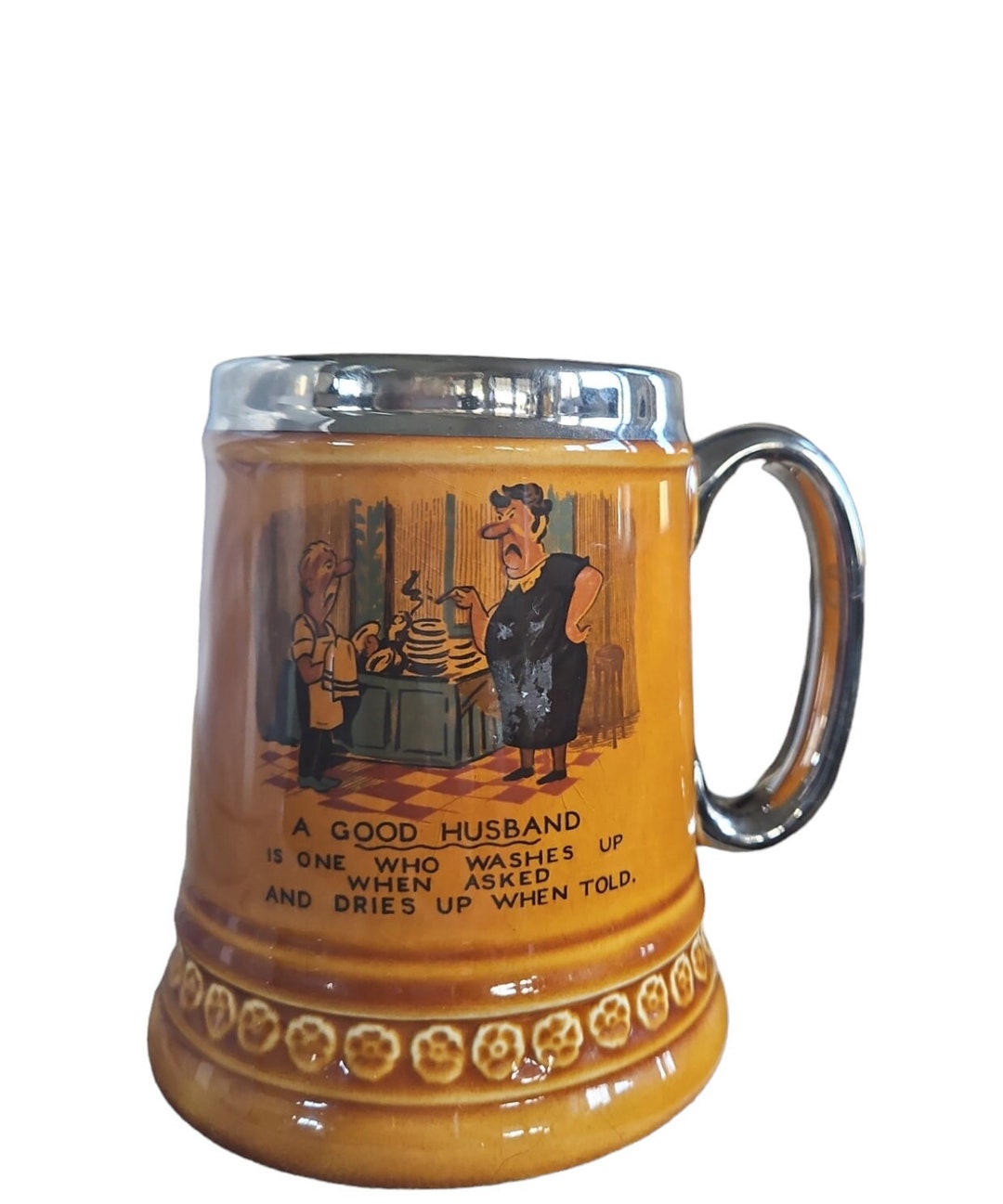 LORD NELSON POTTERY Cartoon Mug - Etsy