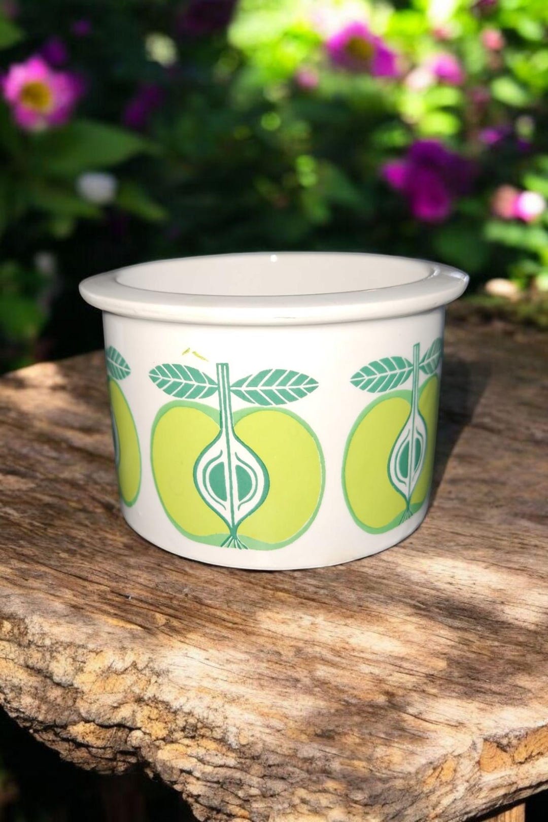 Arabia Finland Green Apple Jam Jar Made in Finland, ARABIA OF FINLAND ...