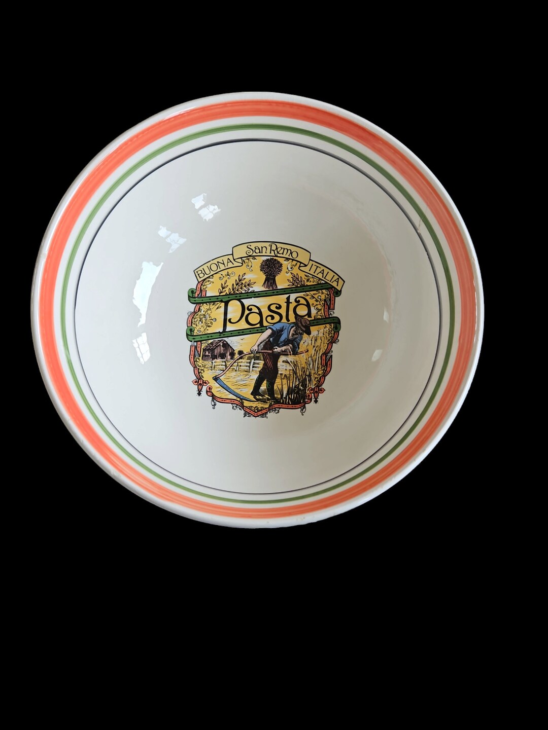Himark Pasta Bowl Made in Italy San Remo Buona Italia Pasta - Etsy