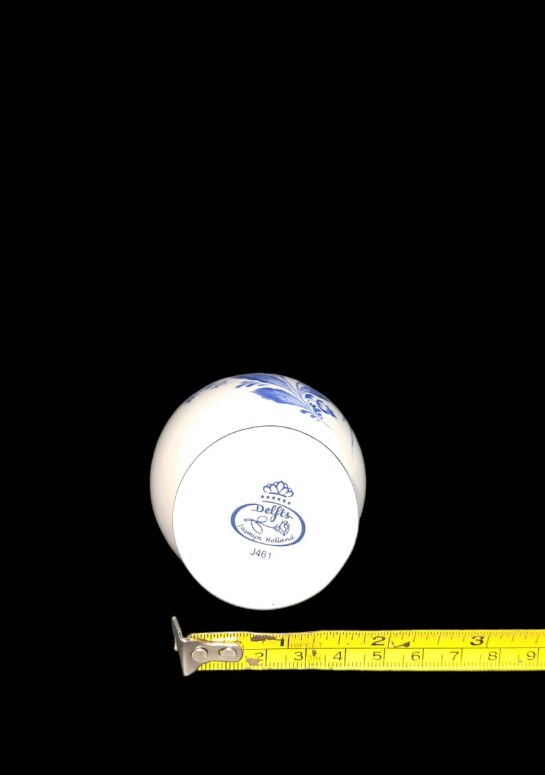 Delfts Jasmijn Holland Blue and White, Vintage Porcelain Vase J416 - Etsy