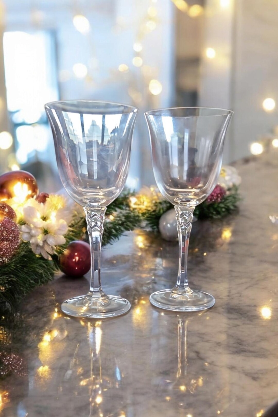 Towle Full Lead Crystal, Fine Full Lead Crystal Tudor Goblet, Wine ...