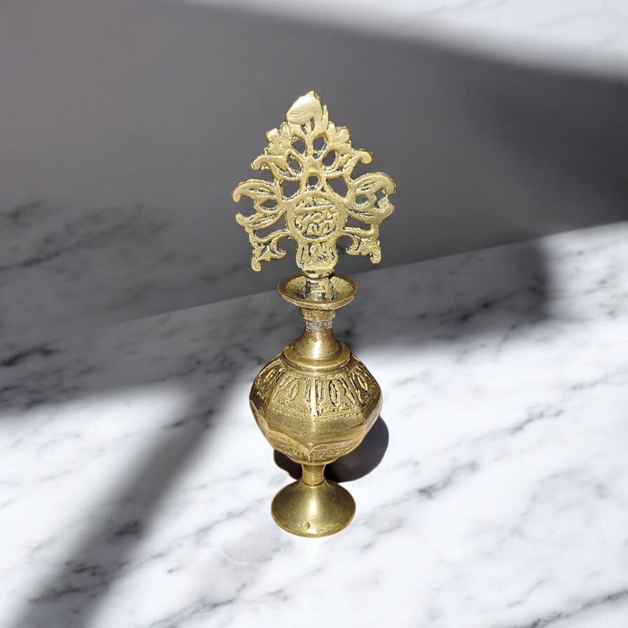 Vintage / Antique Arabic Kohl Holder Pot Kuhl Eyeliner Surma Powder for ...