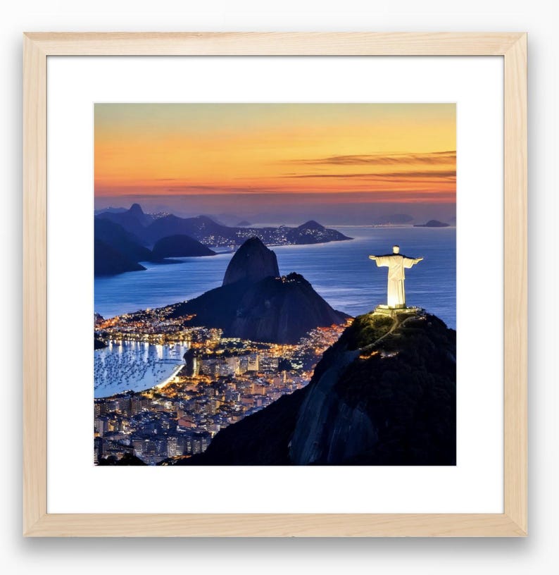Brazilian ART Rio De Janeiro Vibrant and Colorful Inspired by the ...
