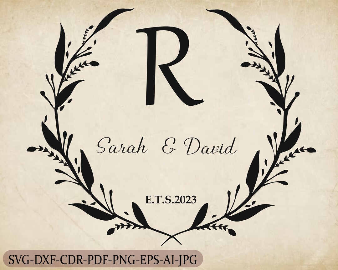 Family Sign Svg I Family Name SVG I Last Name SVG I Cricut Wreath Svg I ...