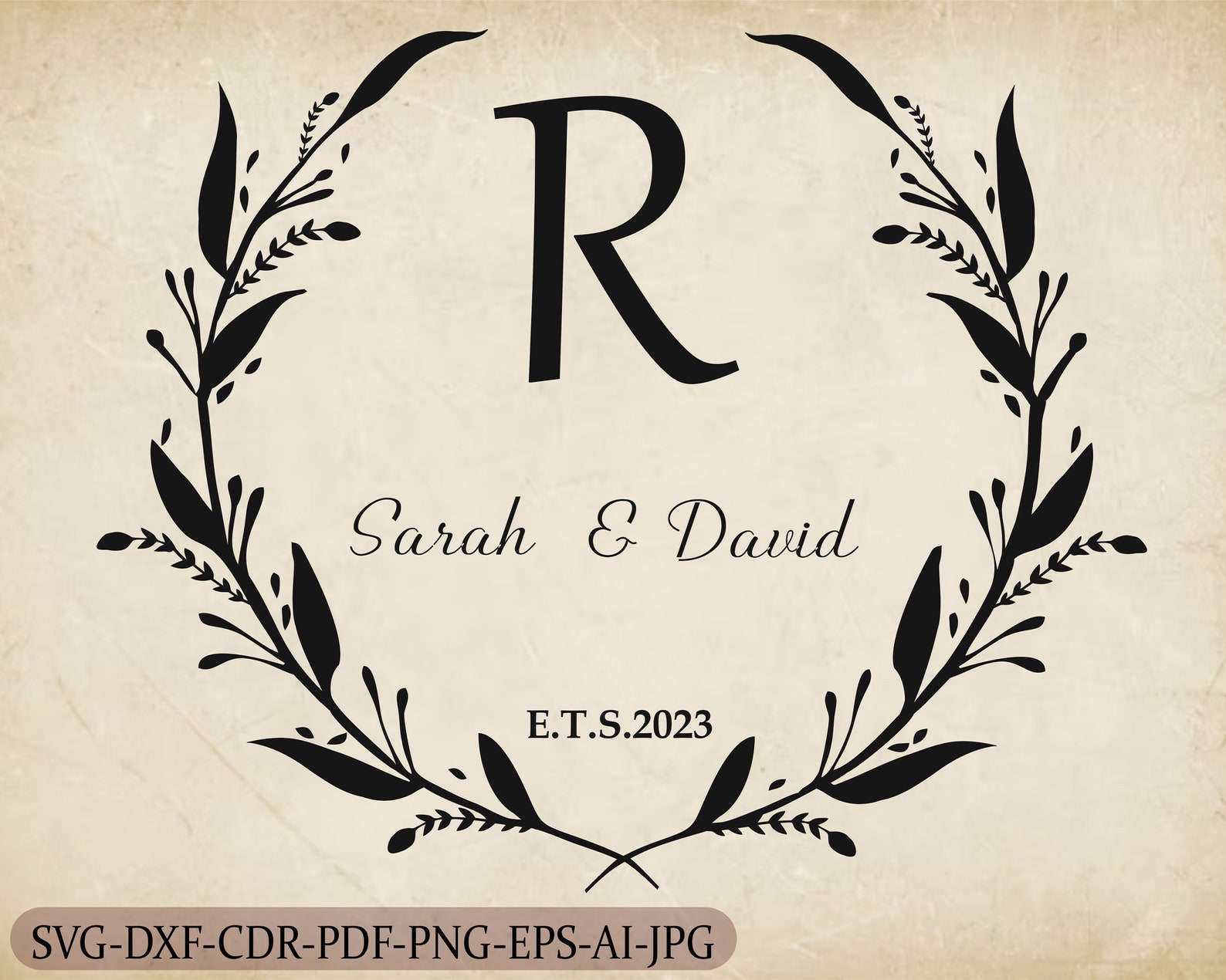 Family Sign Svg I Family Name SVG I Last Name SVG I Cricut Wreath Svg I ...