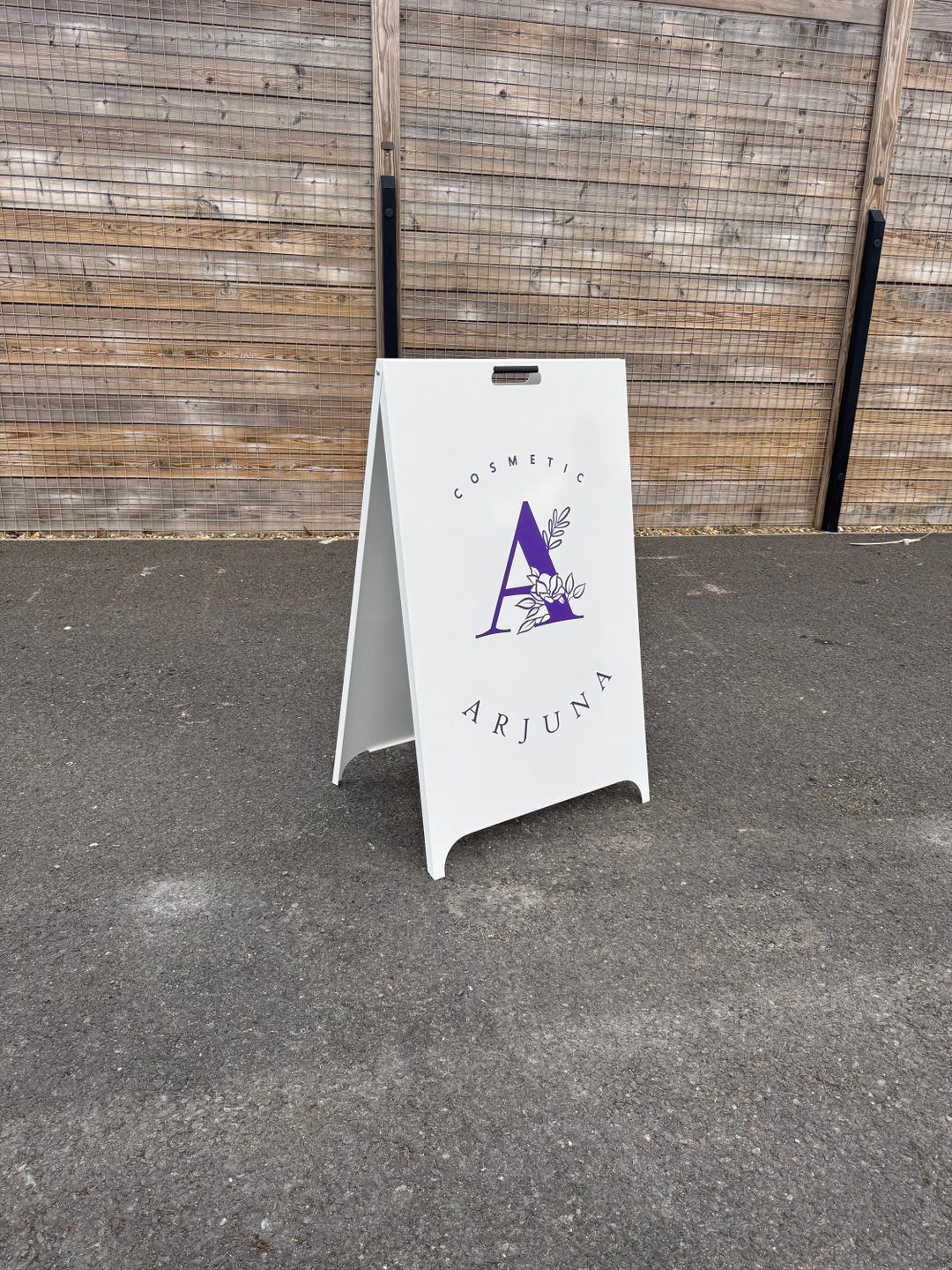 Luxury Metal A Frame Pavement Sign for Cafes, Shops, Resturants, Bars ...