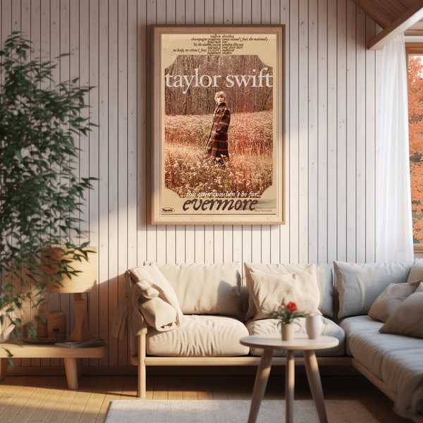 Evermore Poster - Etsy