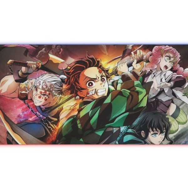 Demon Slayer Mouse Pad - Etsy