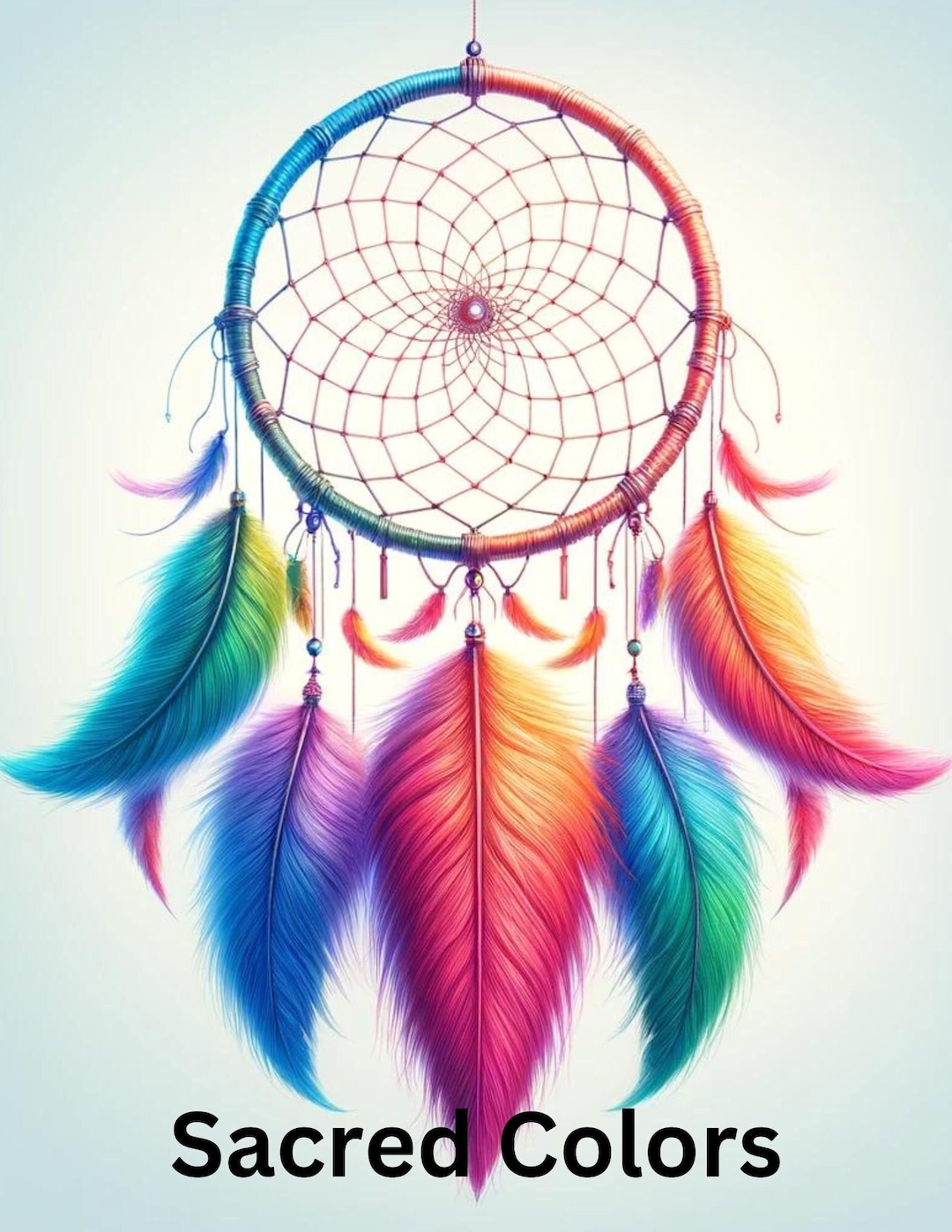 Sacred Colors Native American Coloring Book - Etsy