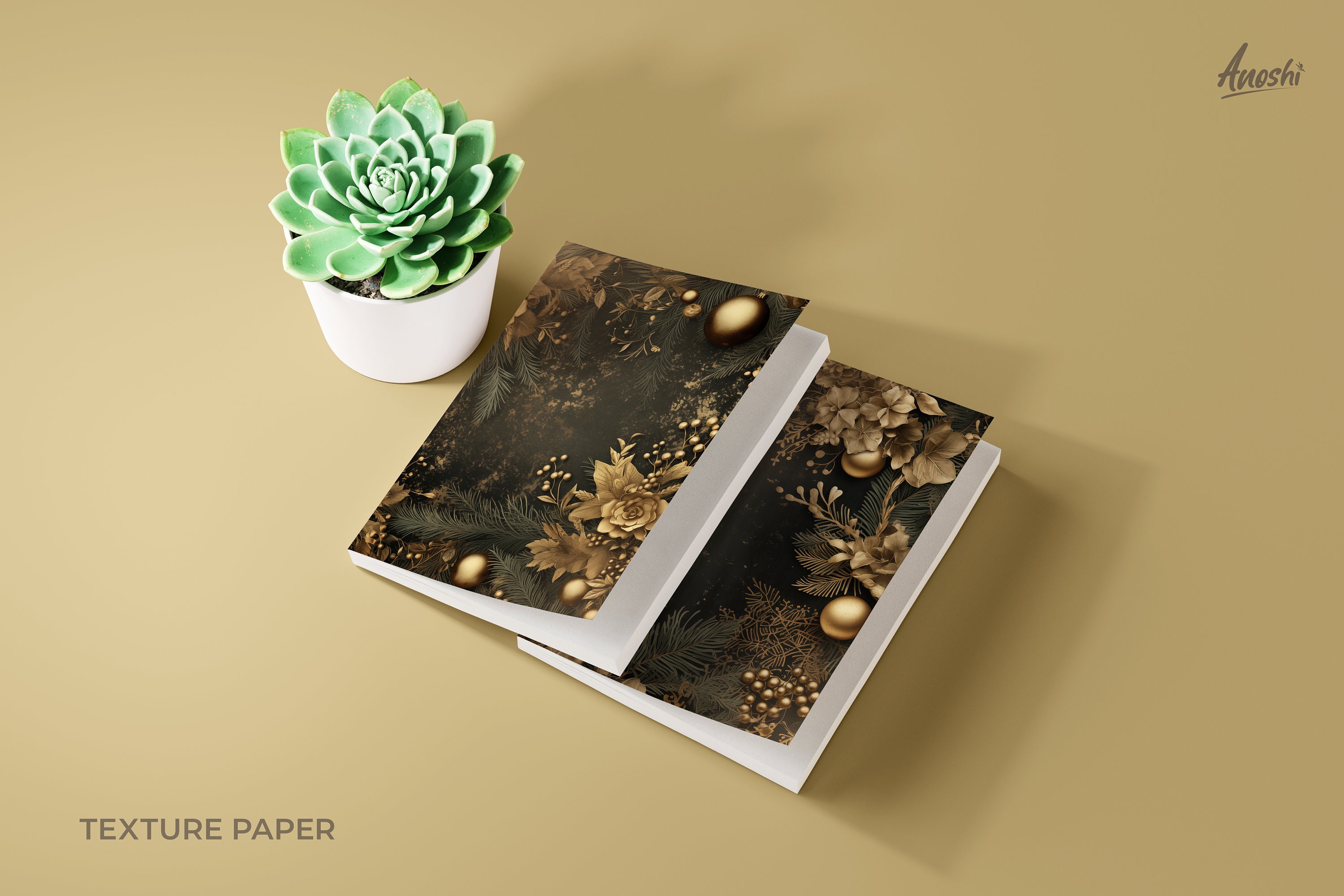 Luxury Floral Digital Paper Ornate Luxury Printable Gold Floral Papers ...
