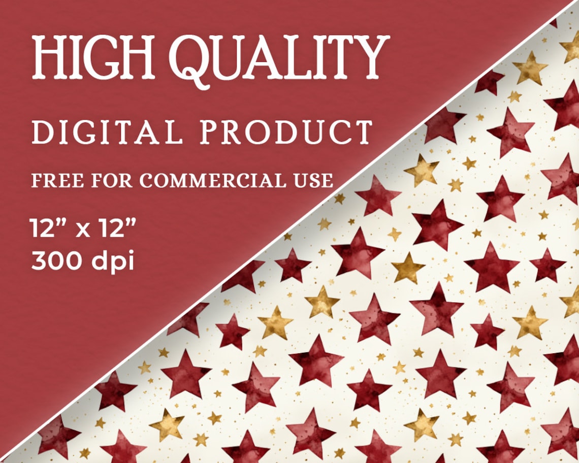Burgundy & Gold Luxury Digital Paper Seamless Red Gold Foil Backgrounds ...