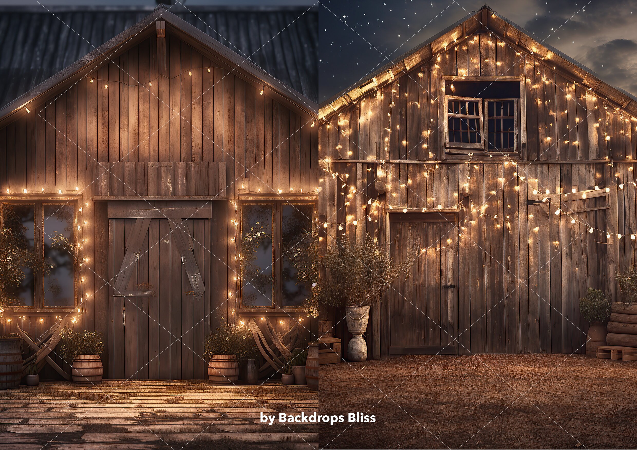 Rustic Barn Backdrop Barn Wood Backdrop Tree Farm Backdrop Rustic Wood ...