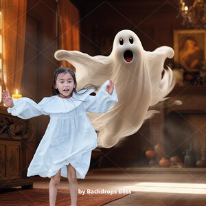 Halloween Overlay Cute Ghost Png Retro Halloween Png Bundle Ghost ...