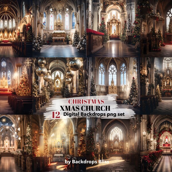 Church Backdrop - Etsy