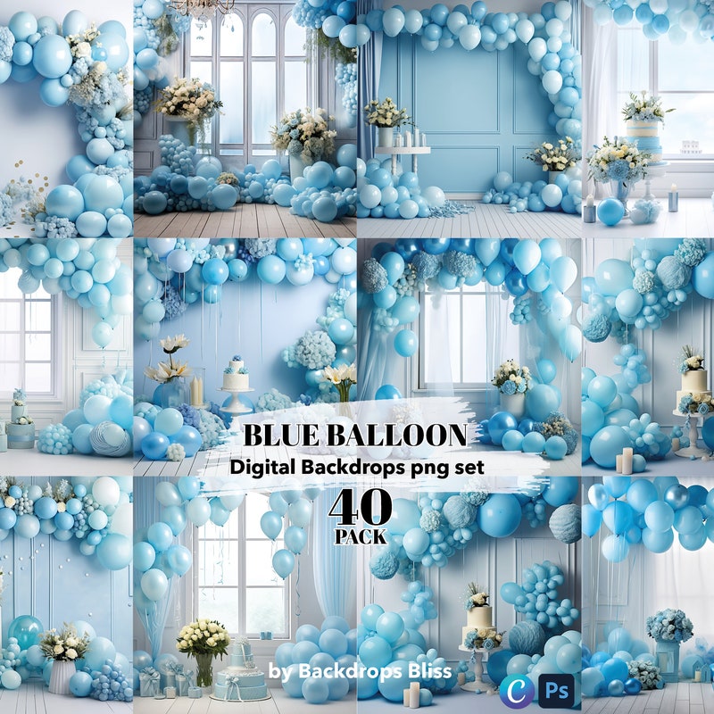 Baby Boy Backdrop - Etsy
