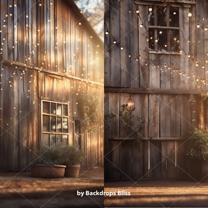 Rustic Barn Backdrop Barn Wood Backdrop Tree Farm Backdrop Rustic Wood ...