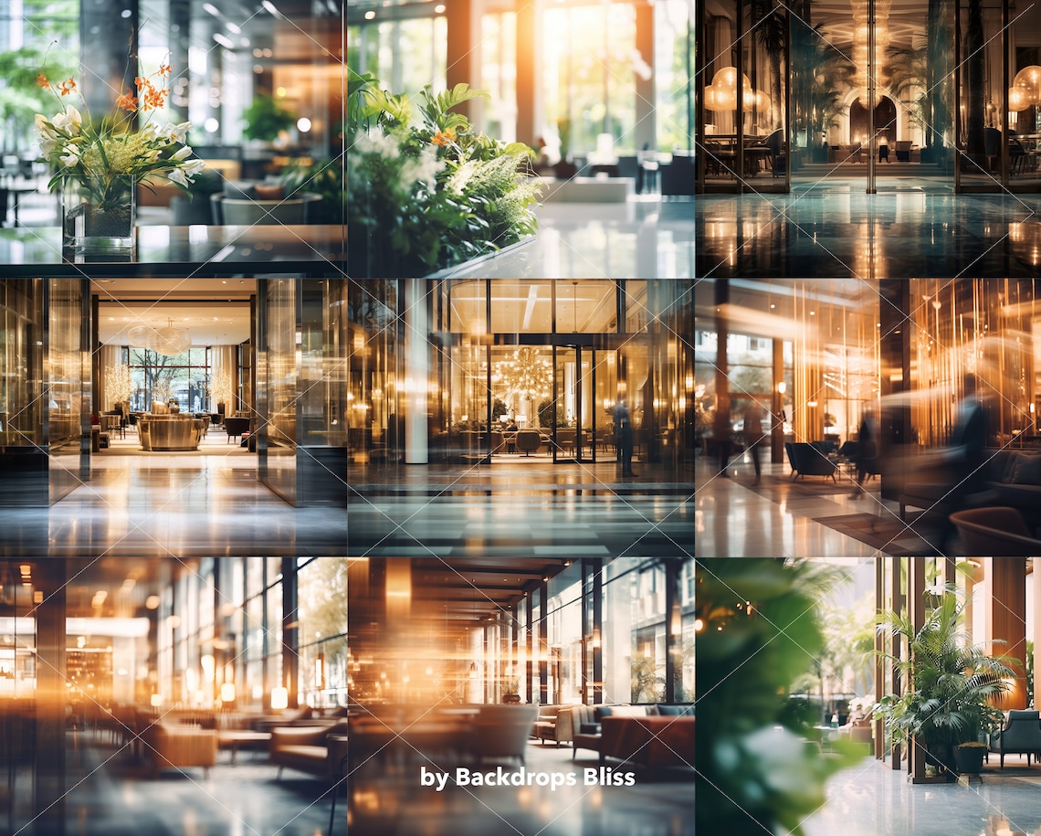 Virtual Background Hotel Zoom Background Office Linkedin Background ...