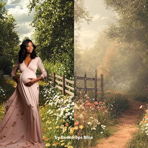 Easter Digital Backdrop Spring Background Maternity Backdrops Easter ...