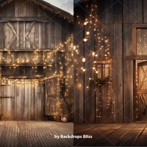 Rustic Barn Backdrop Barn Wood Backdrop Tree Farm Backdrop Rustic Wood ...